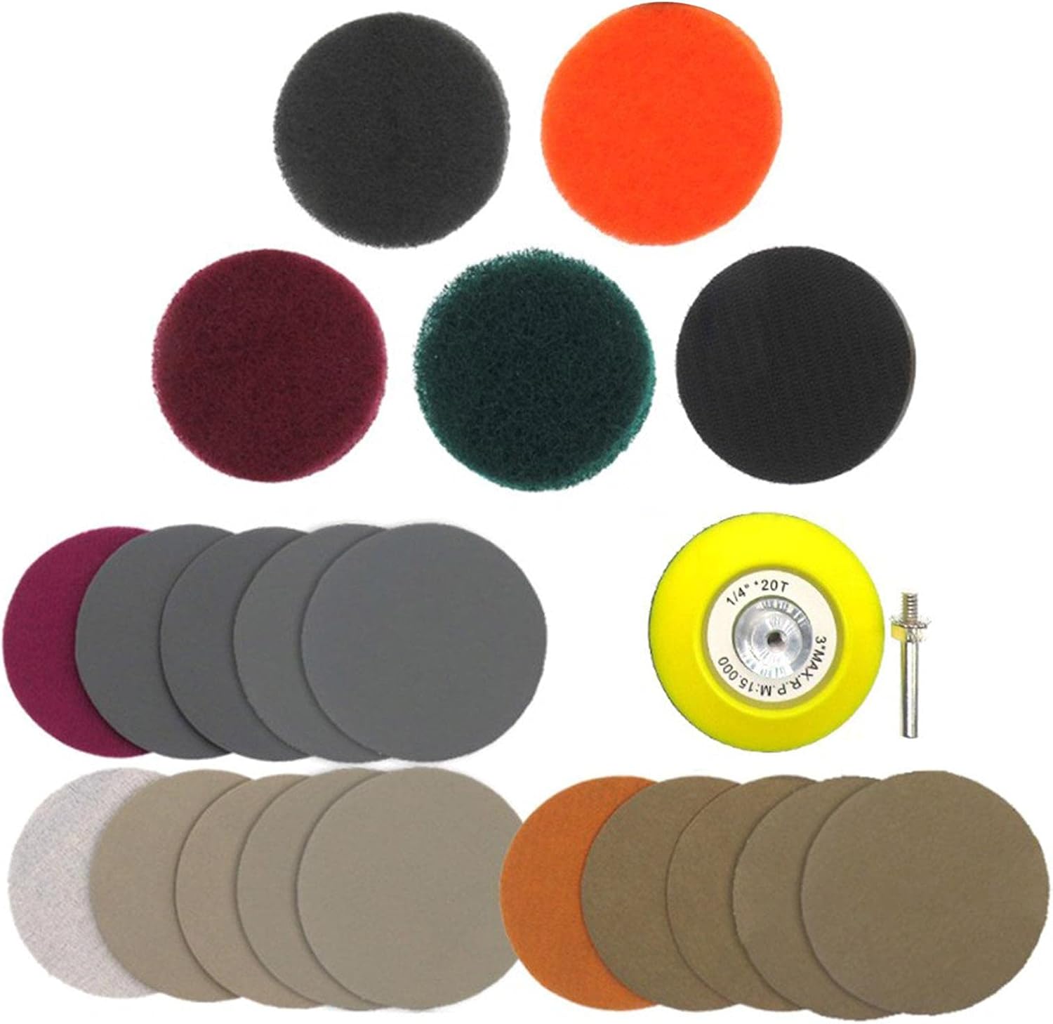 Plesuxfy Papier abrasif pour Nettoyage de phares de Voiture | Nettoyage ...