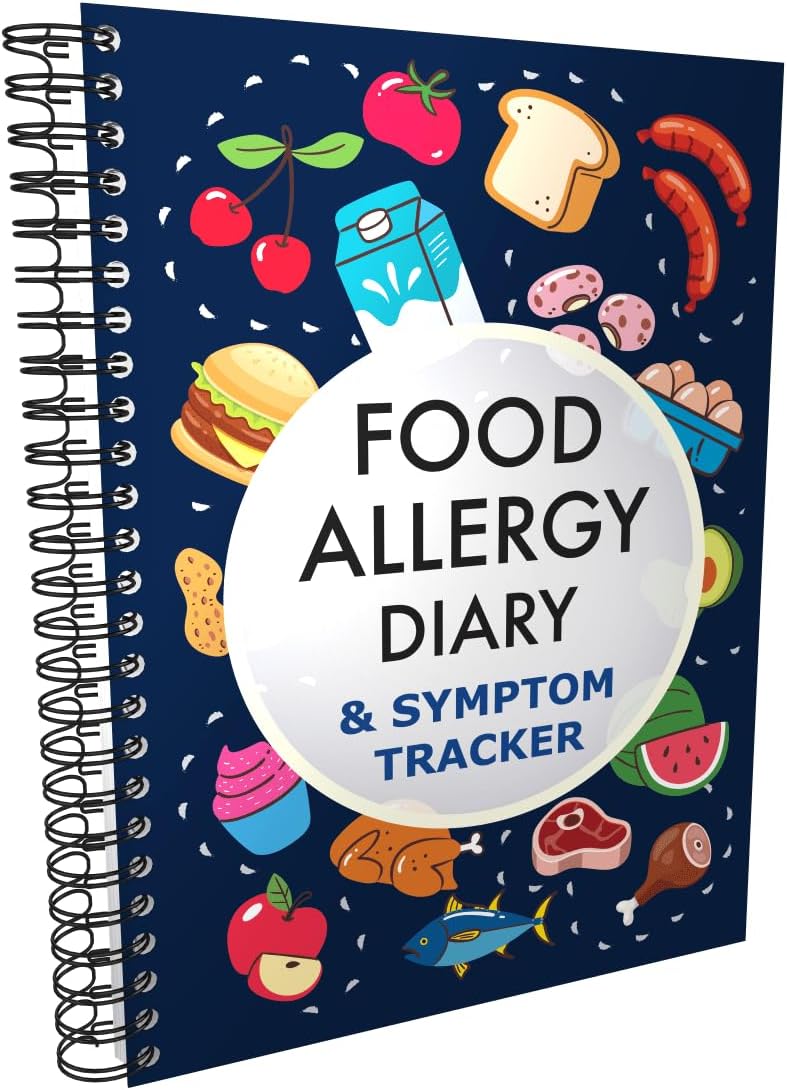 Food Allergy Diary & Symptom Tracker : Amazon.co.uk: Stationery ...