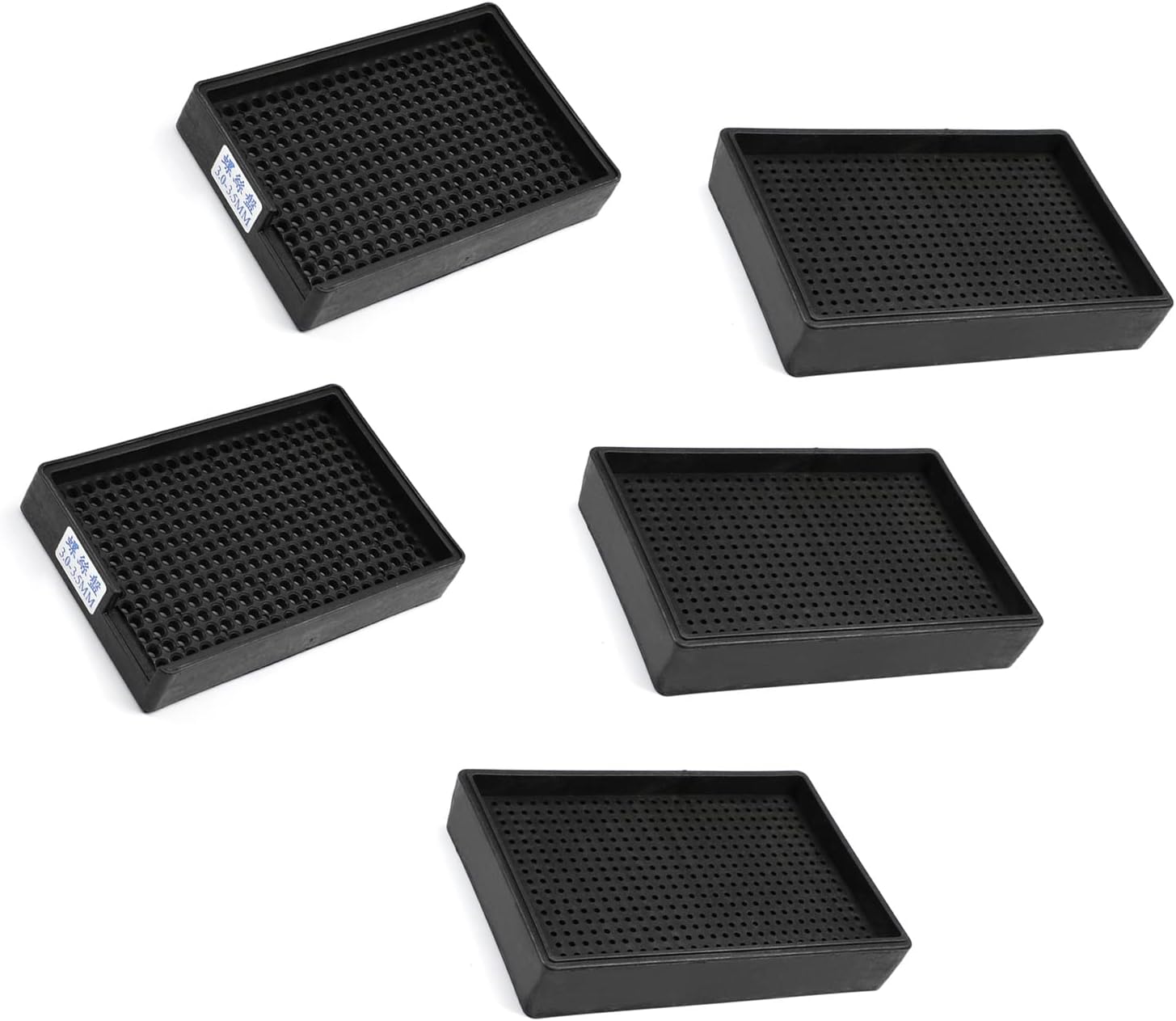 Othmro 5Pcs 273 Holes Anti-Static Screws Trays Hard PP Plastic Screws ...