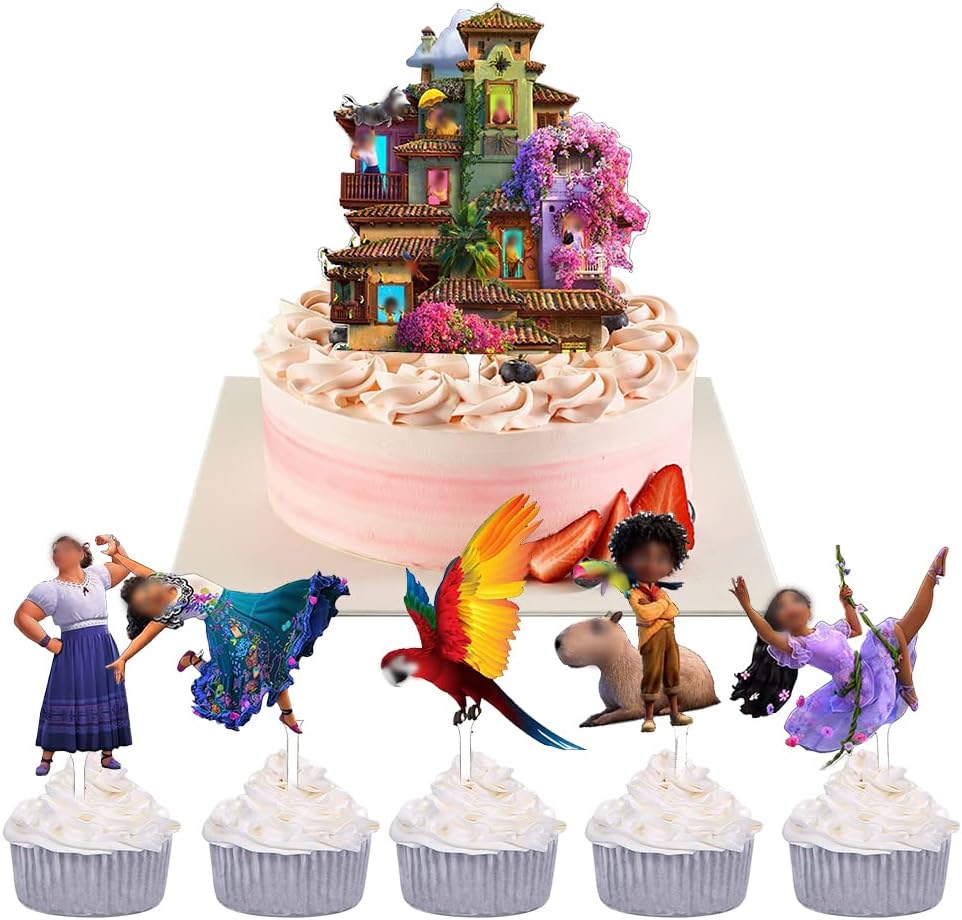 Cake Topper OCDSLYGB Magic Cake Decoration 6PCS Magic Cake Topper Magic ...