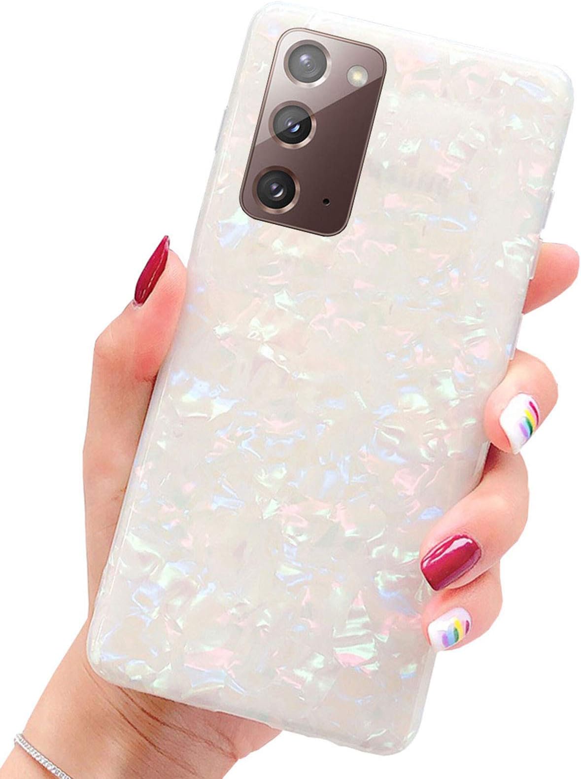 Amazon.com: J.west Galaxy Note 20 Case, Opal Note 20 Case Luxury ...