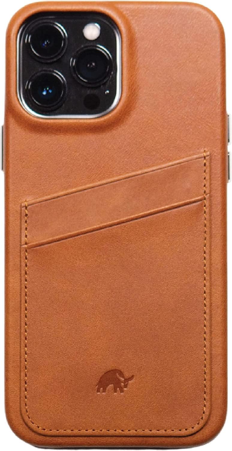 Amazon.com: Bullstrap Premium Leather Portfolio Phone Case Compatible ...