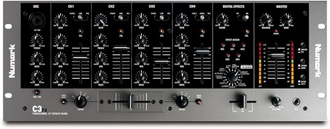 Amazon.com: NUMARK 200FX Vocal Effects Mixer : Musical Instruments