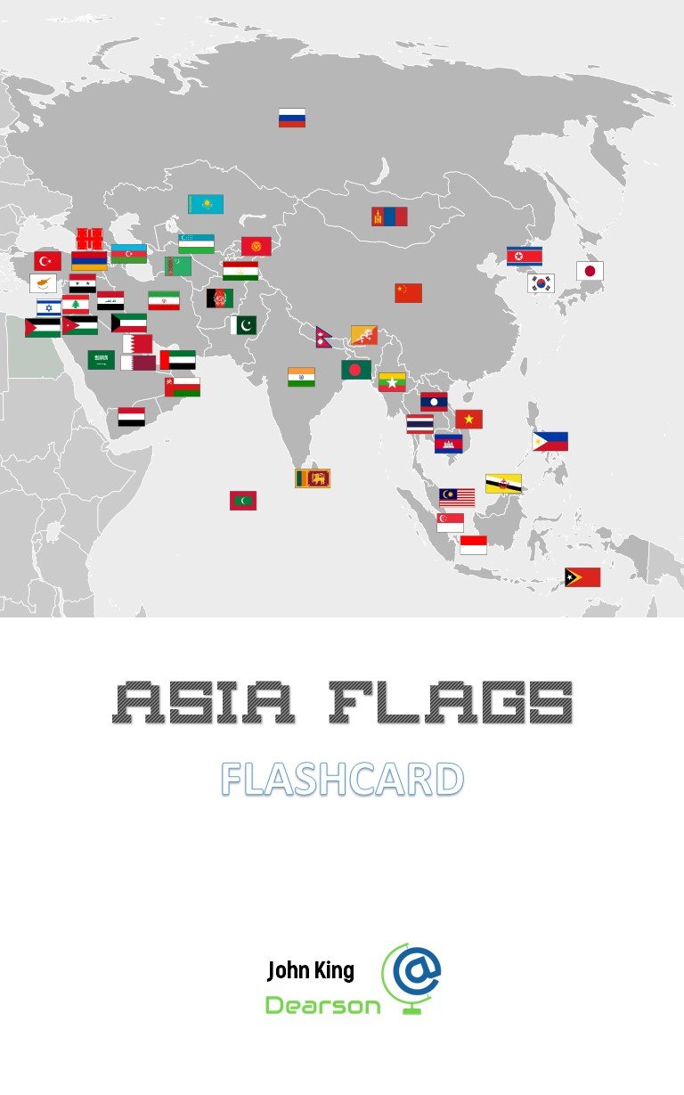 Amazon.com: Asia Flags - Flashcard eBook : King, John: Kindle Store
