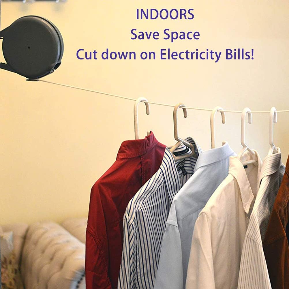 Merkts Clothes Line,Long Retractable Washing Line Outdoor Clothes Line ...