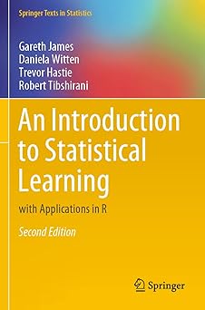 Amazon.com: An Introduction to Statistical Learning: with Applications ...