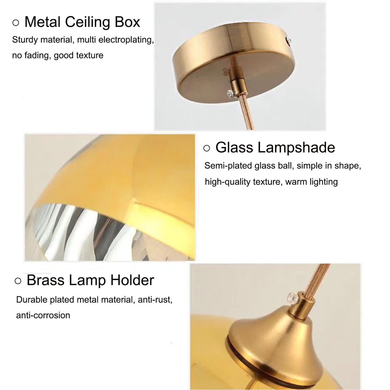 Multi Pendant Light Bell 3 Head Bell Pendant Light Vintage Black