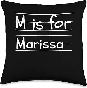 Amazon.com: Funny Name M is for Marissa Kindergarten Tag Kids Novelty M ...