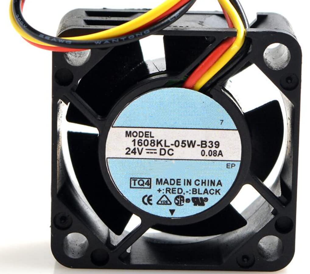 Amazon.com: 1608KL-05W-B39 24V 0.08A 1.92W 6500RPM 40X40X20MM 3-Wire ...