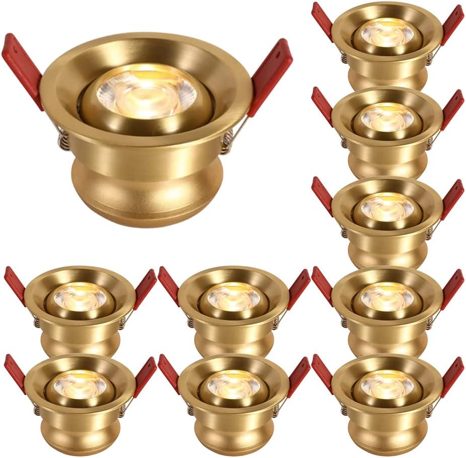 Amazon.com: FAZRPIP 5W LED Recessed Lighting Baffle Trim 3 Inch Led Can ...