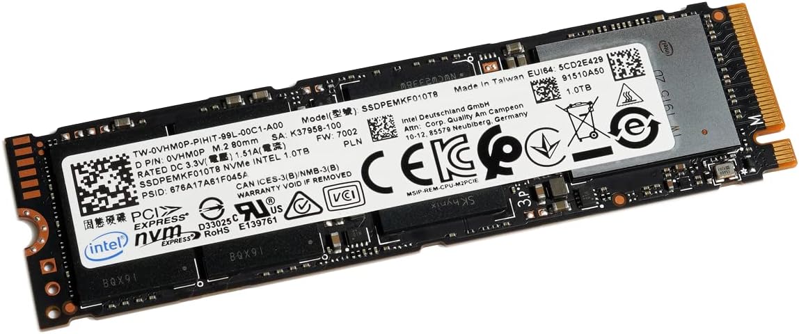 Amazon.com: Mavark New SSDPEMKF010T8 Intel's Pro 7600P 1TB M.2 PCI ...