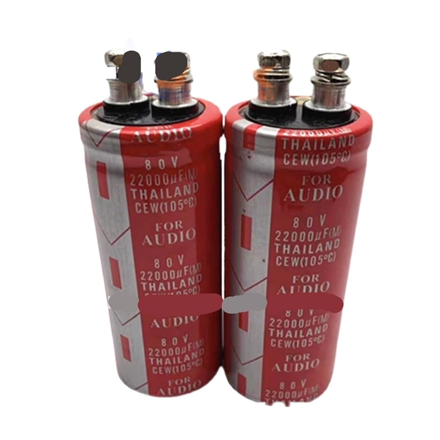 Amazon.com: Screw Capacitor 80V 22000UF Fever Audio Amplifier Power ...