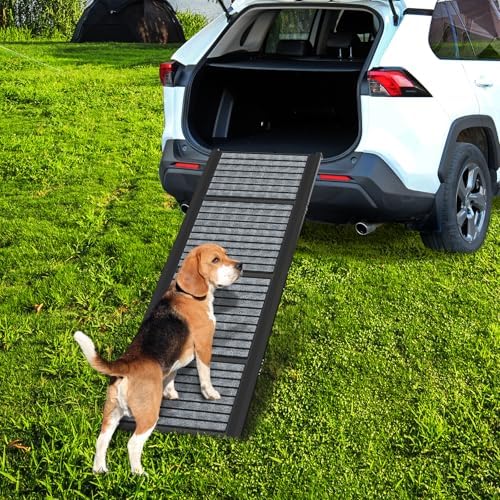 Dog Ramp for Car Folding Dog Ramps for Large Dogs, 63" Long & 17.3 Wide ...