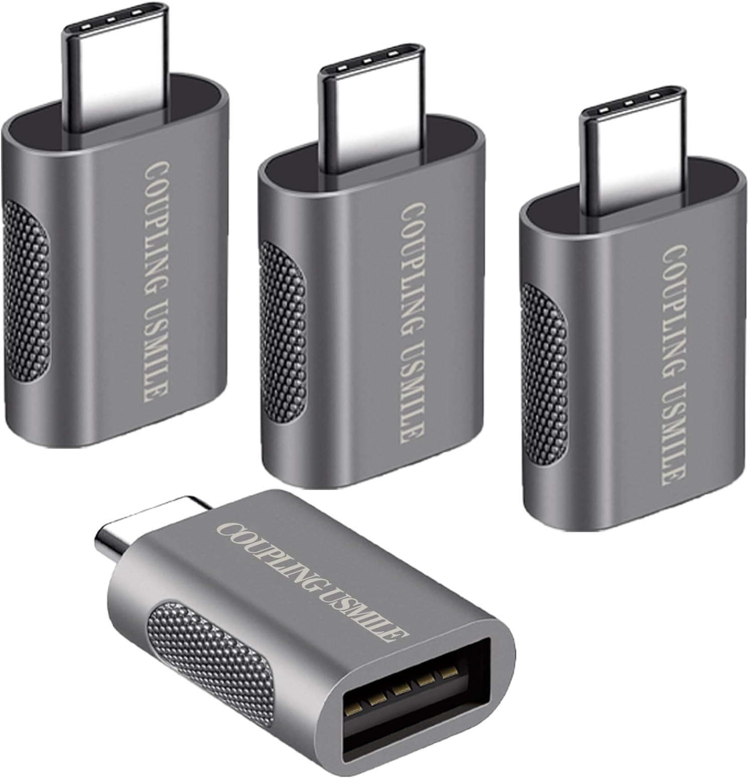Amazon.com: COUPLING USMILE USB C to USB Adapter [4 Pack],USBC to A ...