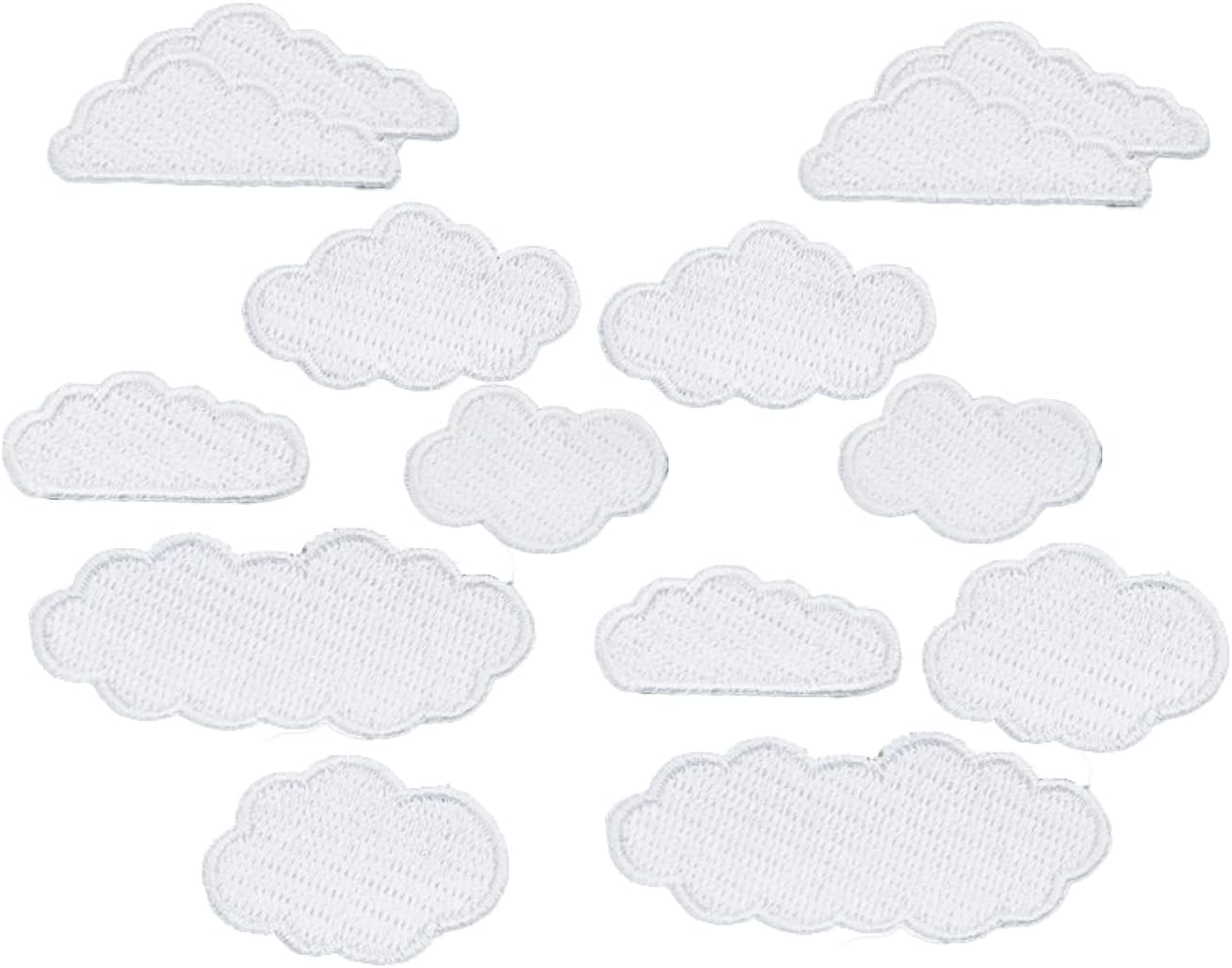 Amazon.com: HEYTRCO 12PCS Small Cloud Stick-on Patches, Cute Fresh ...