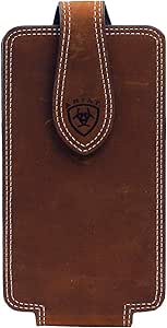 Ariat Unisex Double Stitched Cell Phone Case Brown One Size : Amazon ...