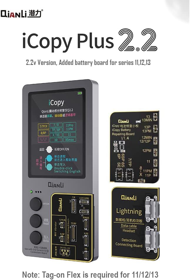 YouEn Tech Qianli iCopy Plus 2.2+ Version User Manual for iPhone LCD ...