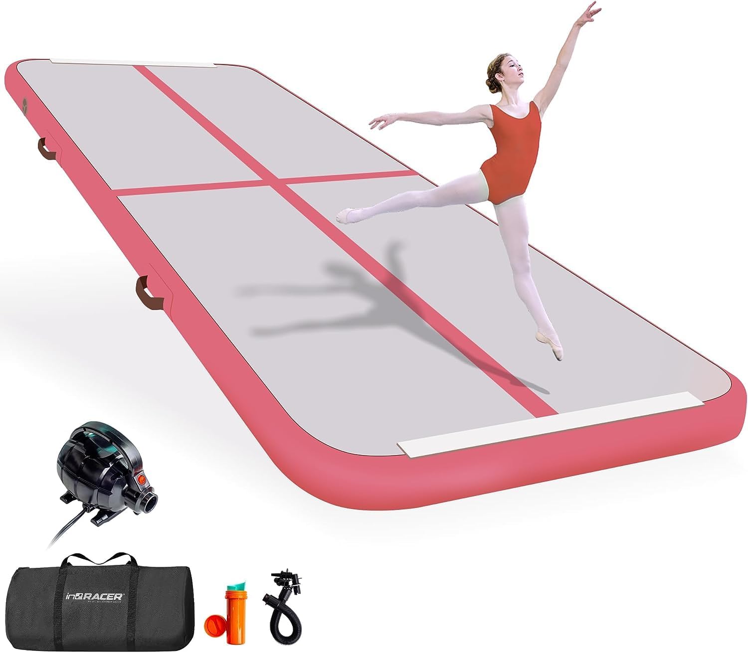 Amazon.com : Air Mat Tumble Track, 10FT/13FT/16FT/20FT Gymnastics Cheer ...