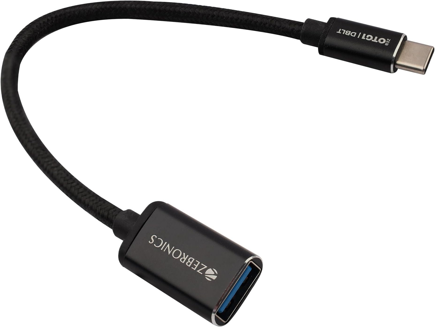ZEBRONICS OTG1 Type C to OTG Connector with Male Type-C 3.1 Gen 1 ...