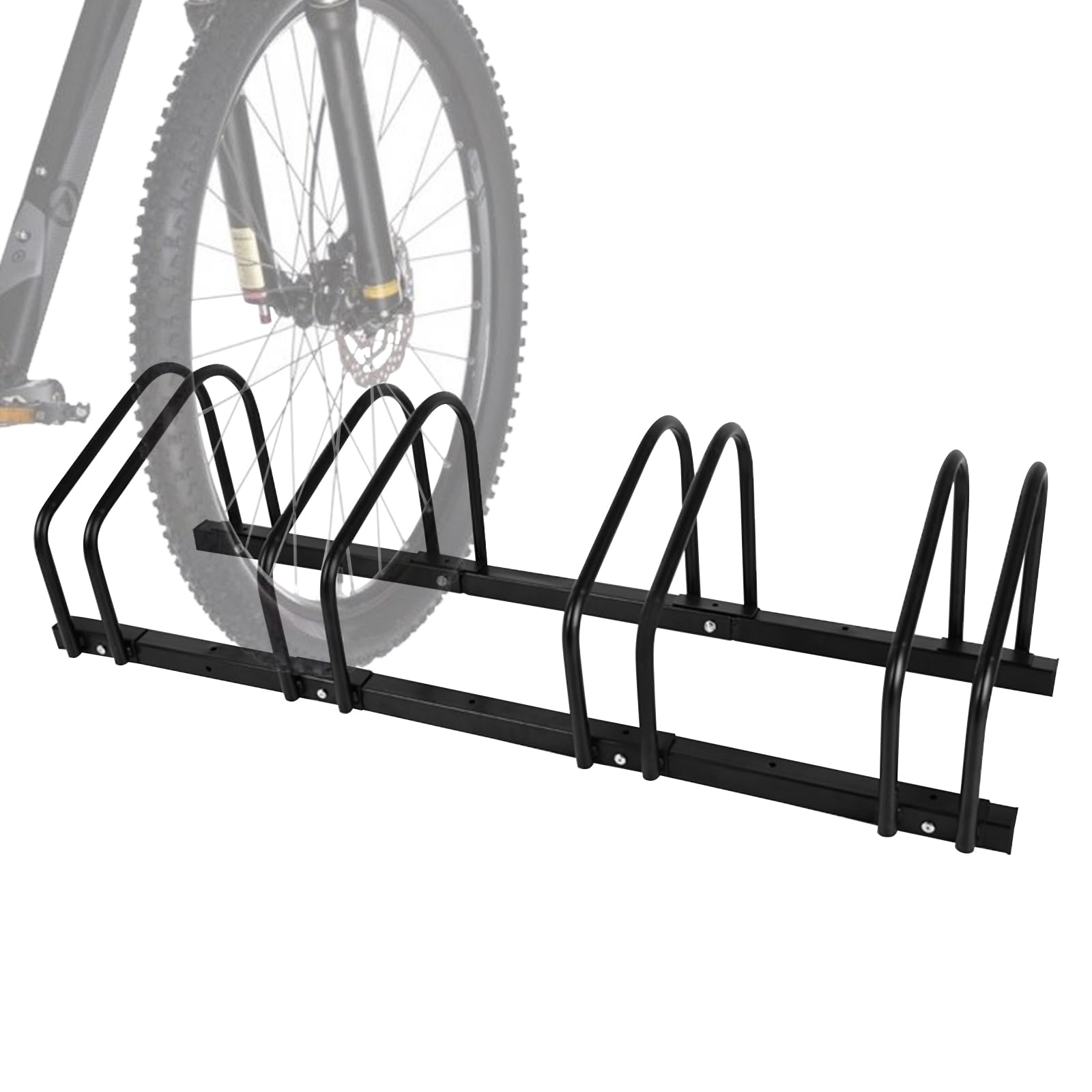 Amazon.com: iCool Bikes Floor Bike Stand for 4 Bike, Bike Parking Rack ...