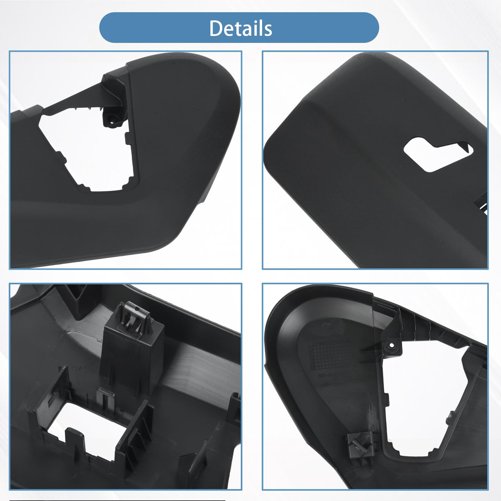 Snapklik.com : Front Left LH Driver Seat Track Cover Power Seat Trim ...