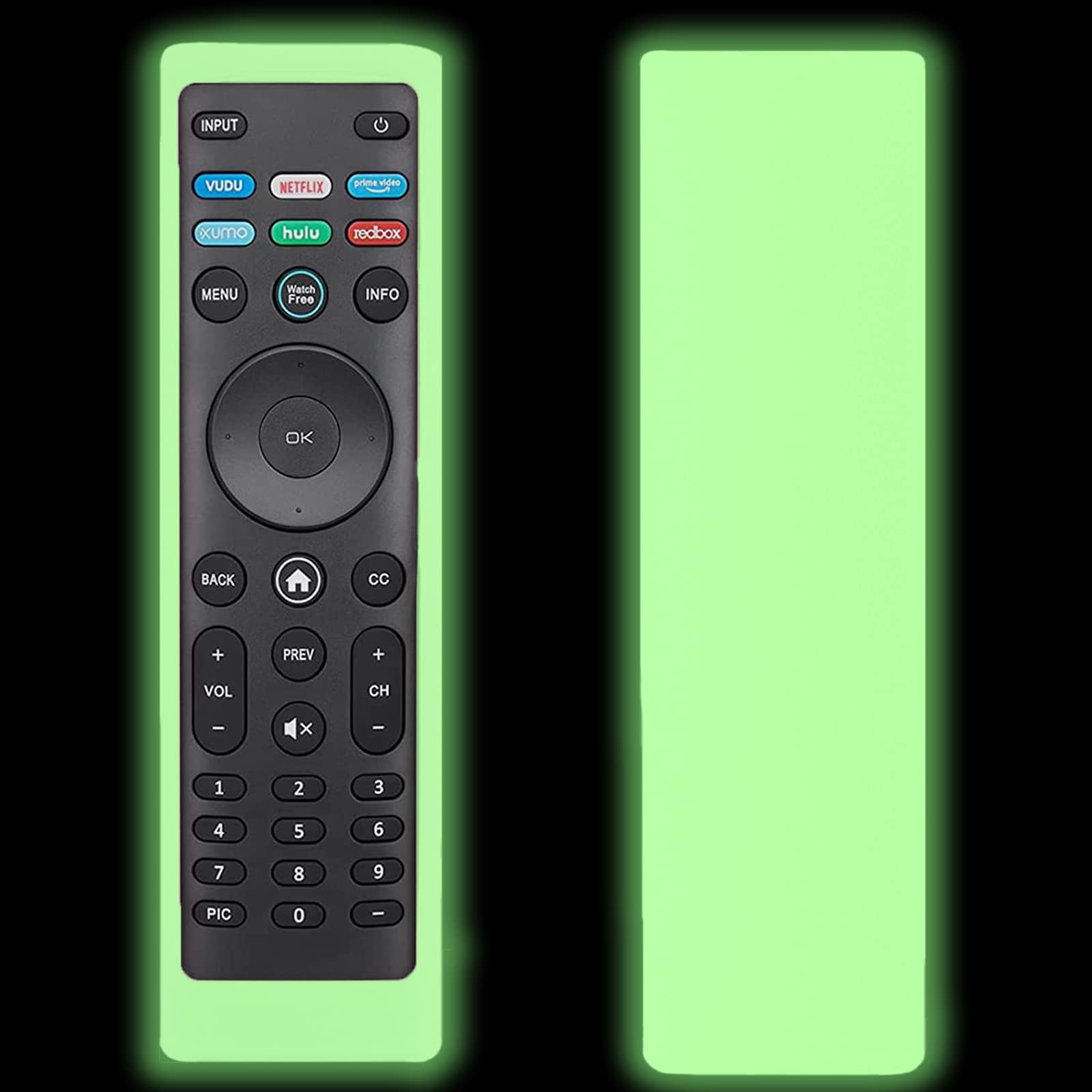 Amazon.com: TOKERSE Glow Case for Vizio XRT136 / Vizio XRT140 Remote ...