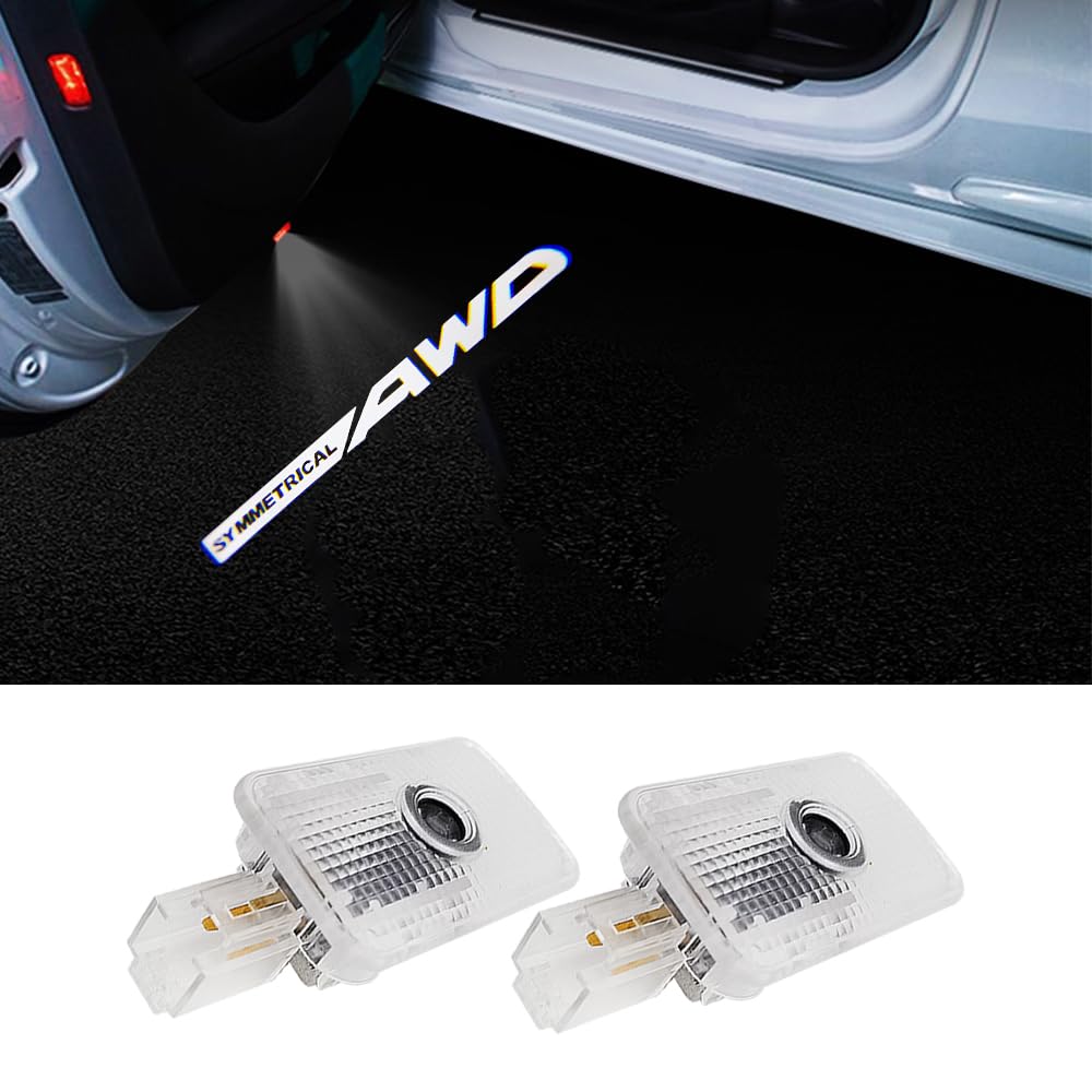 Car Logo Projector Never Fade Subaru Outback Door Logo Projector Lights ...