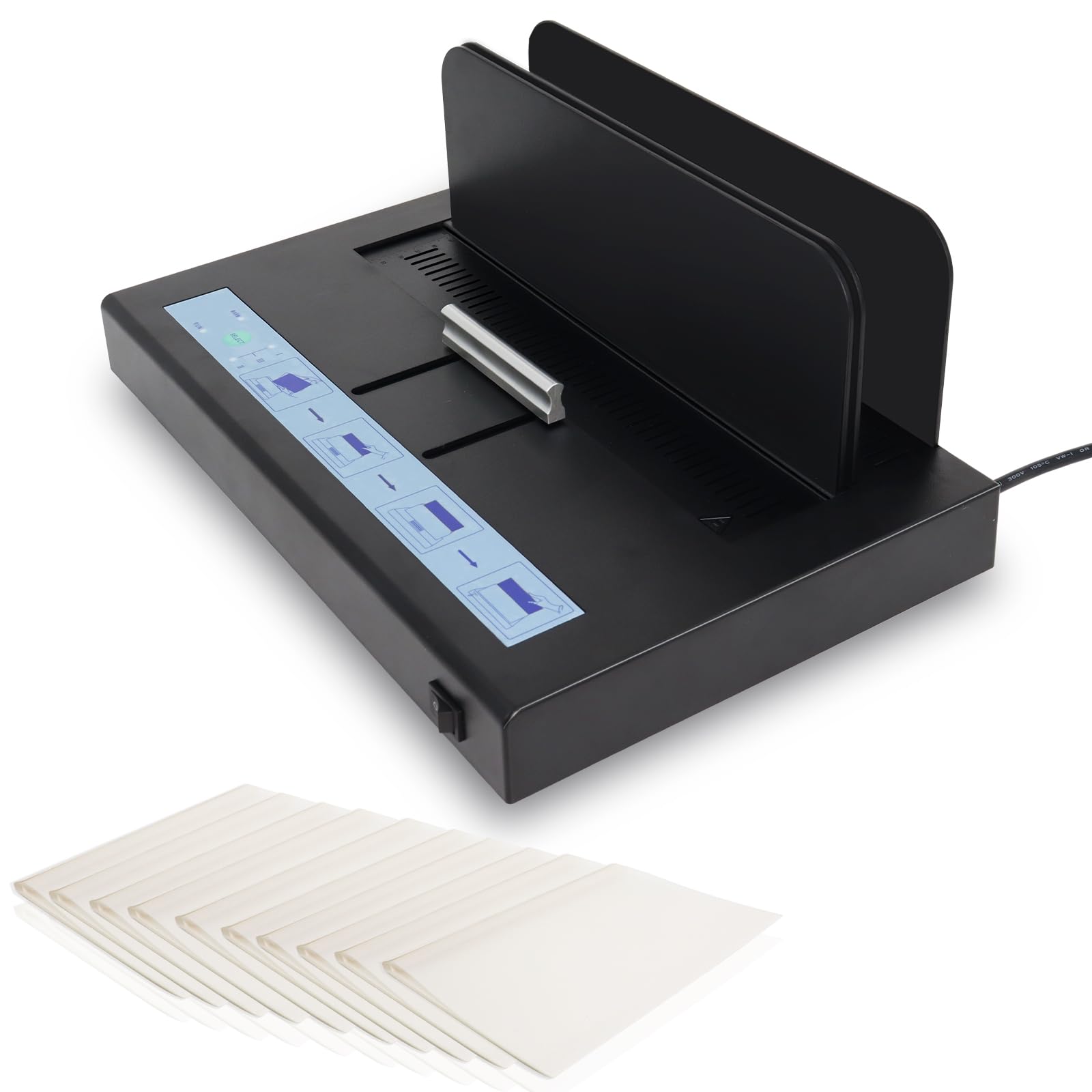 Snapklik.com : Thermal Binding Machine 500 Sheets Capacity Book Binding ...