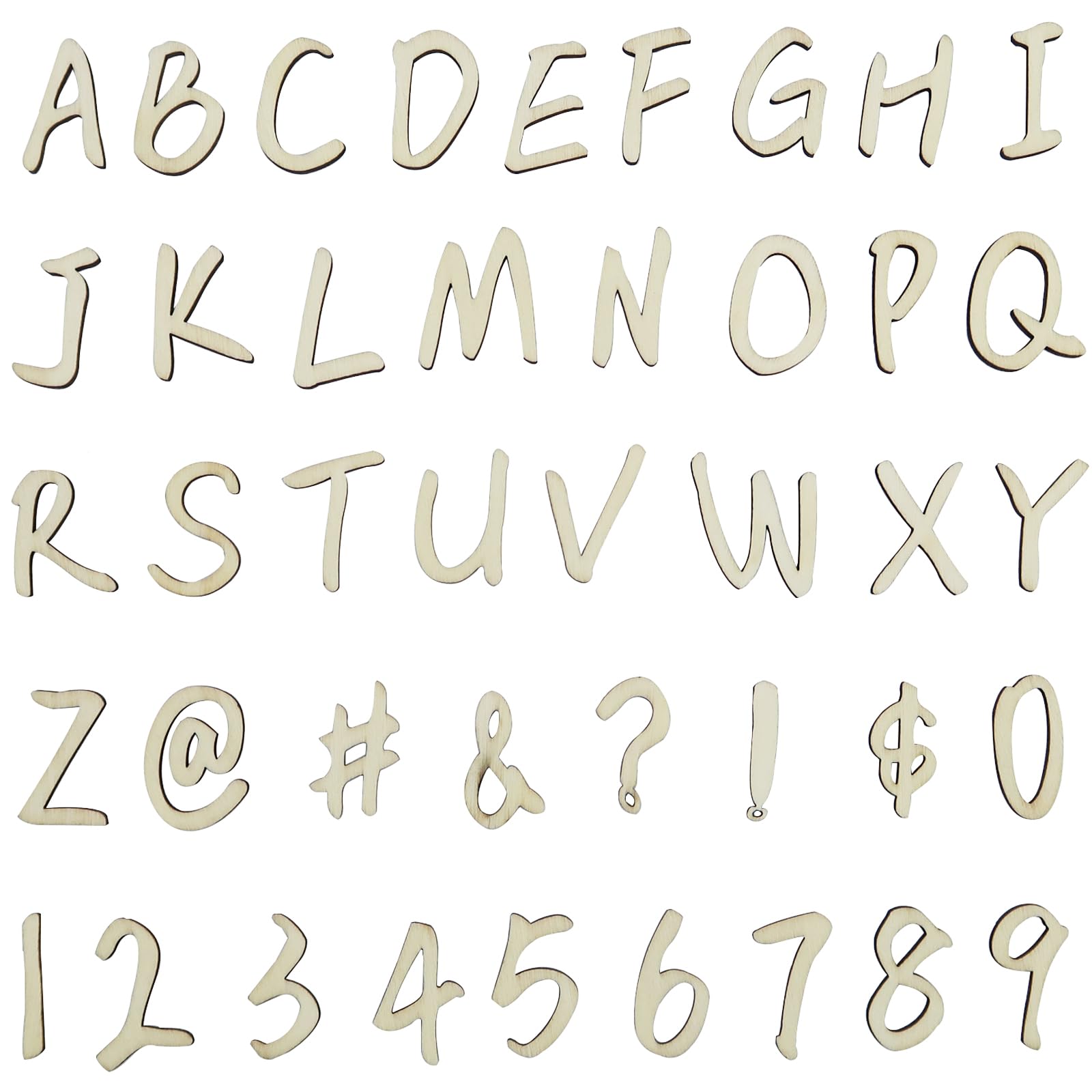 Letras De Madera Para Manualidades Variedad De Letras De Madera En