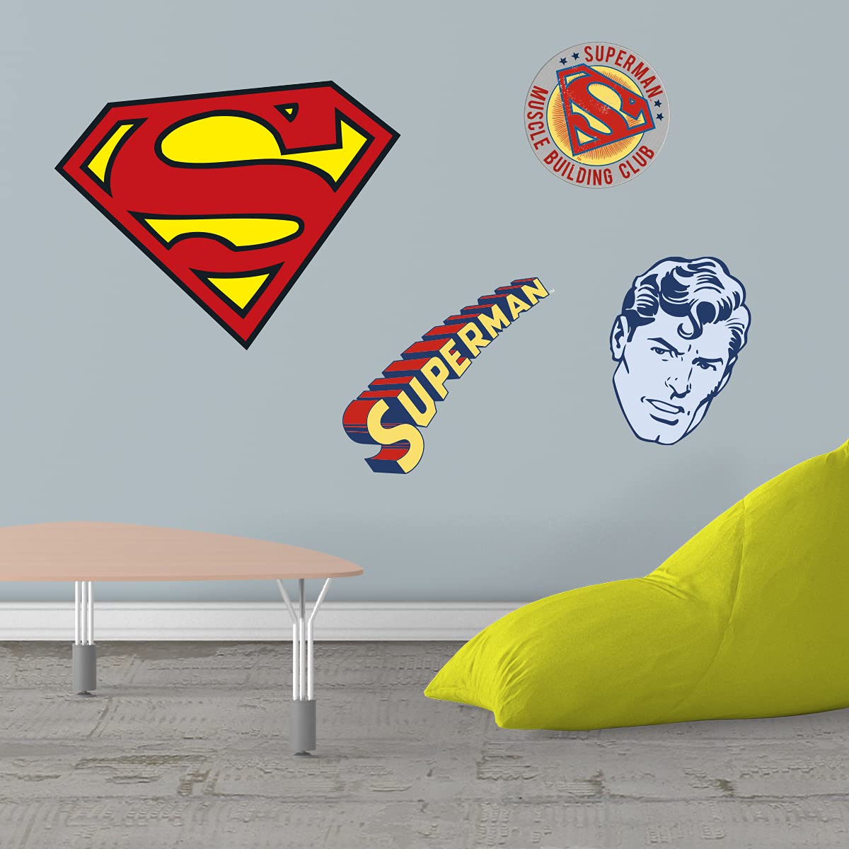 Superman Wall Decal High Def Photographs