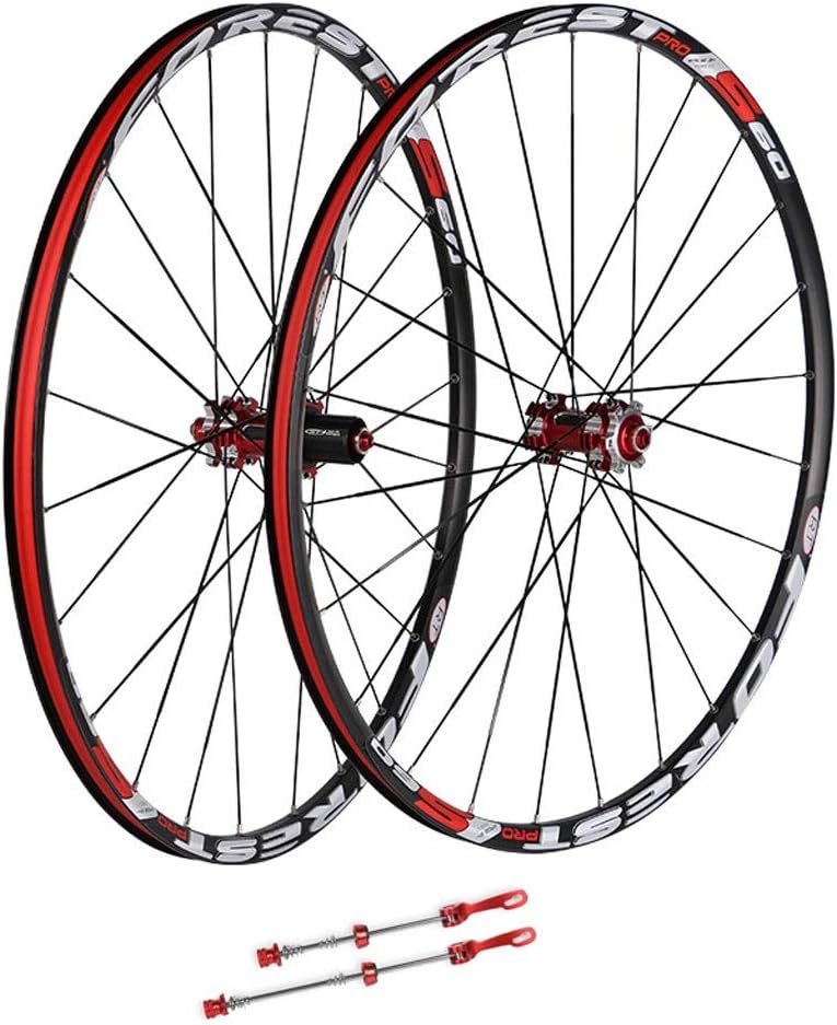 Amazon.com : ZNND Mountain Bike 27.5, Double Wall MTB Rim 26inch Quick ...