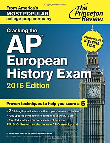 Amazon.com: Cracking the AP European History Exam, 2016 Edition ...