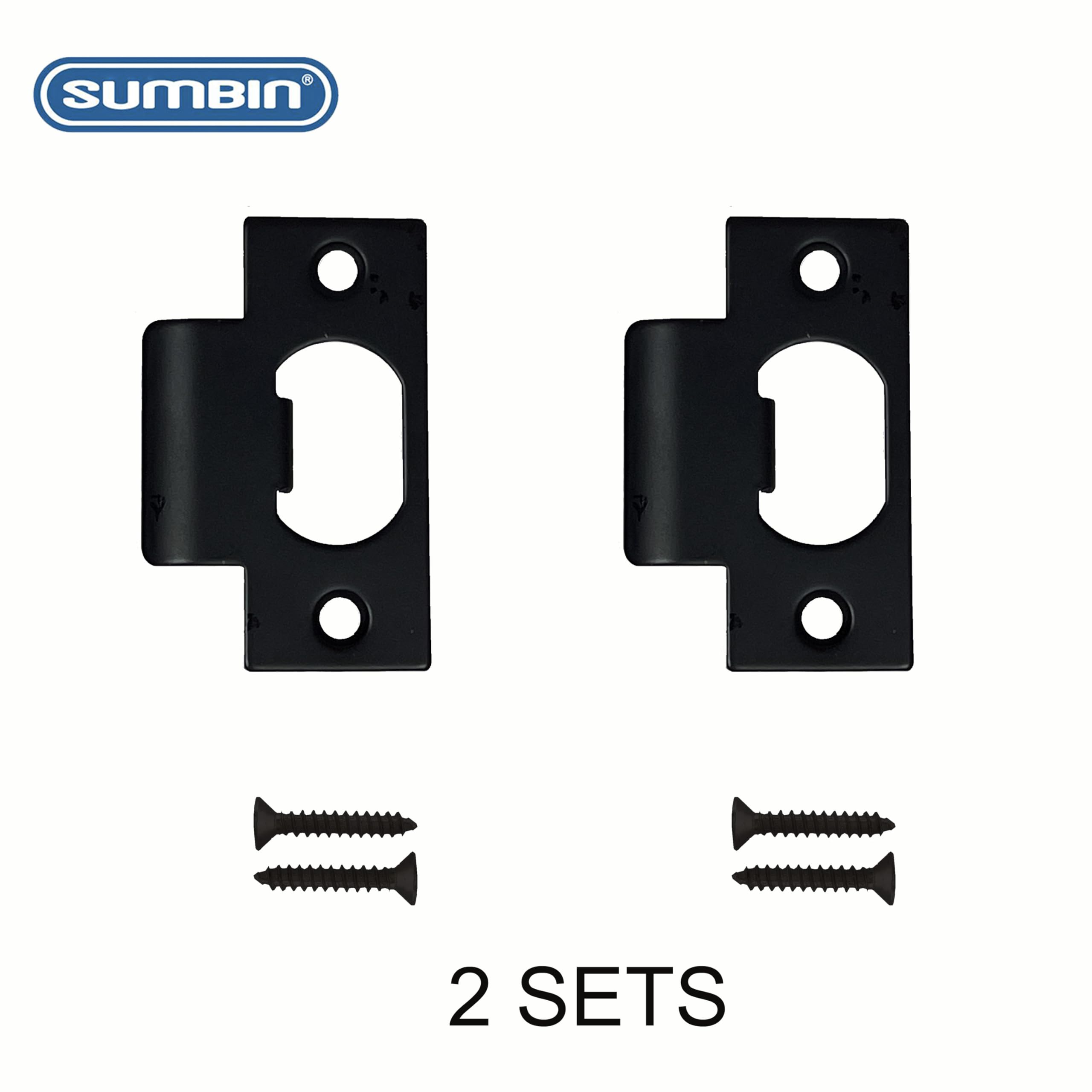 Snapklik.com : Heavy Duty Replacement Strike Plate T Lip Radius Corner ...