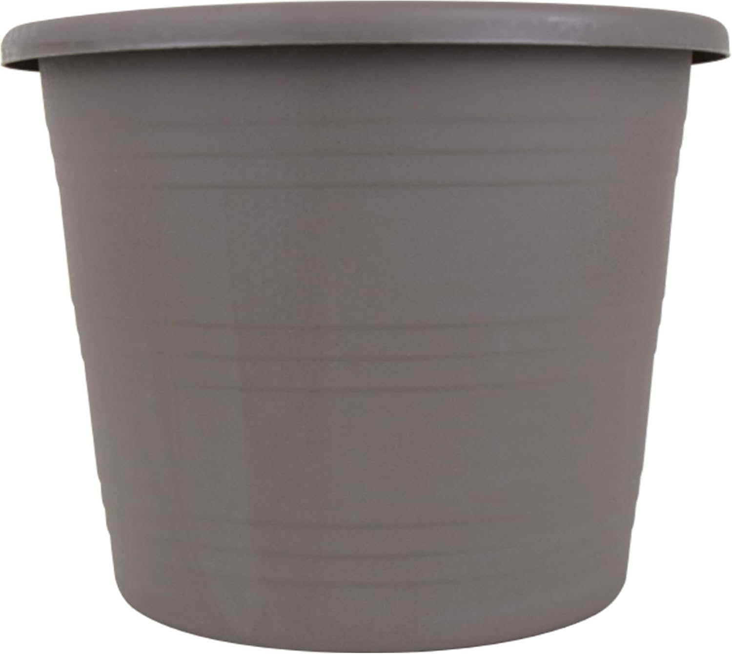 AHS 24cm Round Plastic Pots - Indoor Outdoor Plant Pot - Garden Plastic ...
