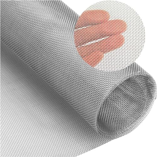 Wire Mesh Stainless Steel Woven Wire Mesh Rodent Proof Fine Metal Mesh ...