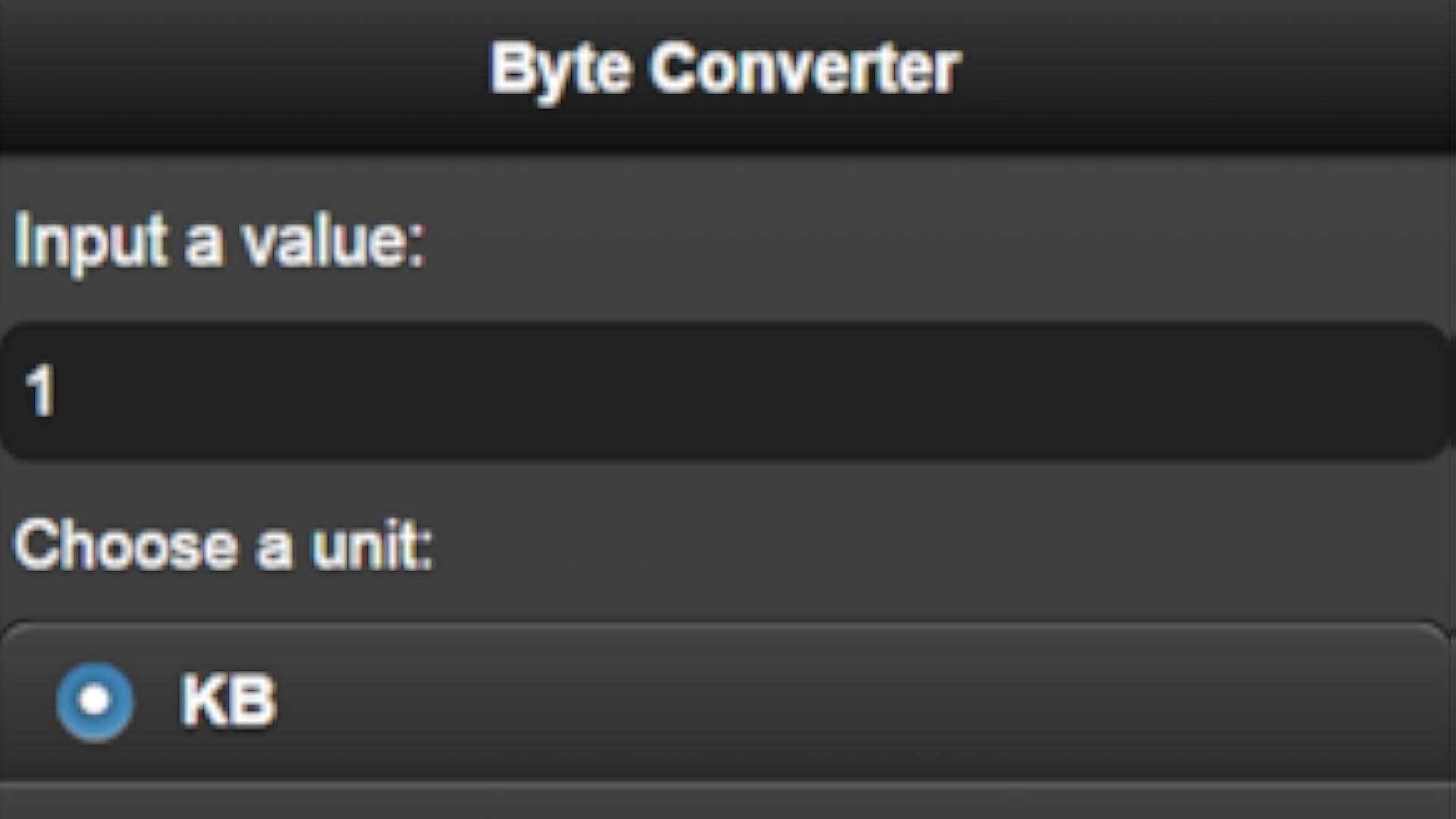 Byte Converter - Amazon 應用程式商店上的應用程式