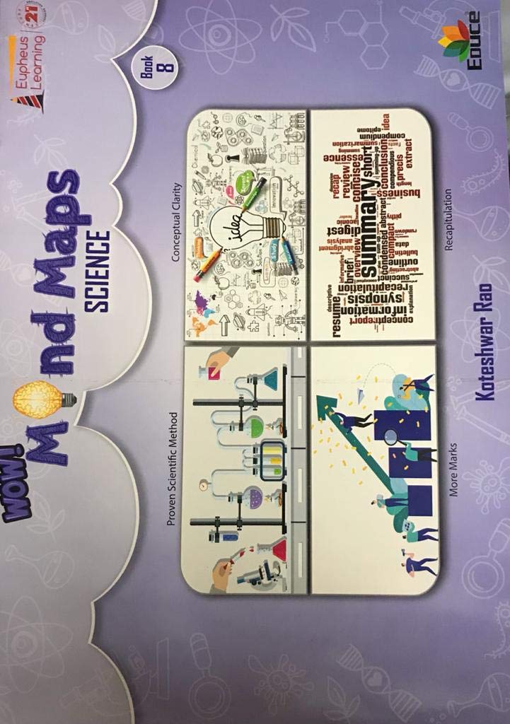 wow mind maps science class 8 : Amazon.in: Books