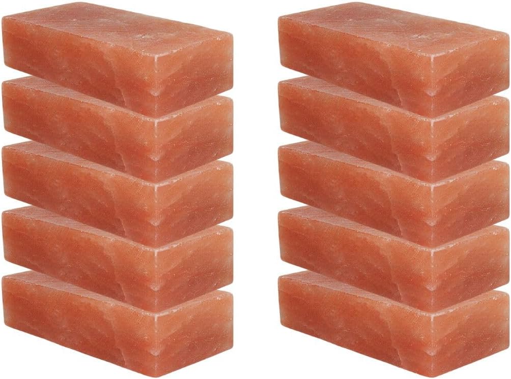 Amazon.com: Himalayan Salt Bricks for Wall - Size 8x4x2 pack of 6 ...