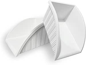 Smasener Rain Gutter Downspout Splash Blocks, 2 Pack Thickened Durable ...