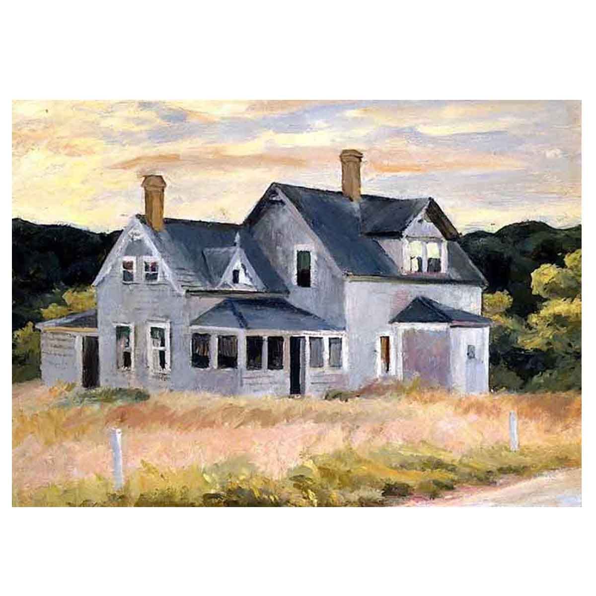 Edward Hopper Paintings House Currier Museum Of Art The Bootleggers