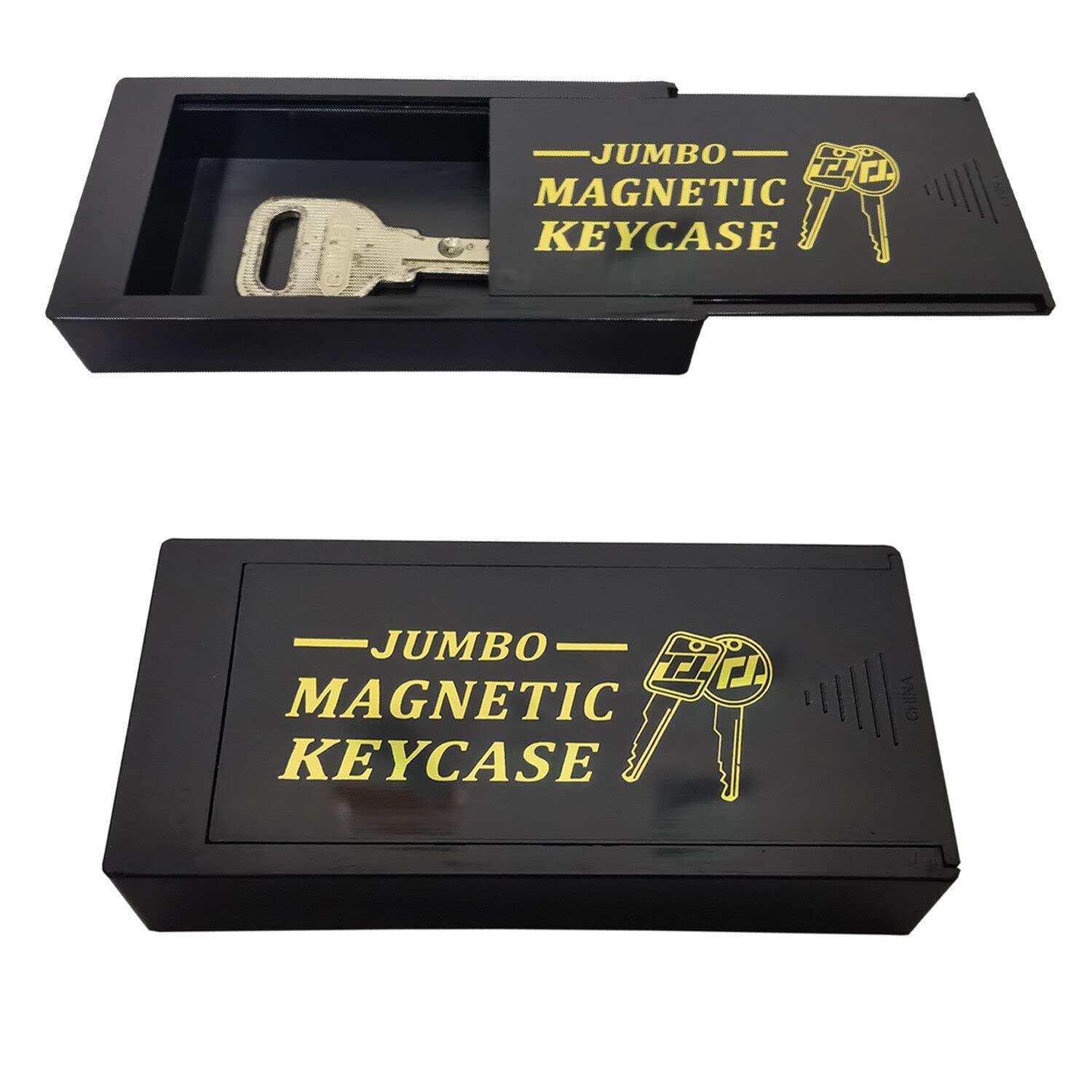 Magnetic Car Key Holder Box Outside Secret Stash Under Case Money ...