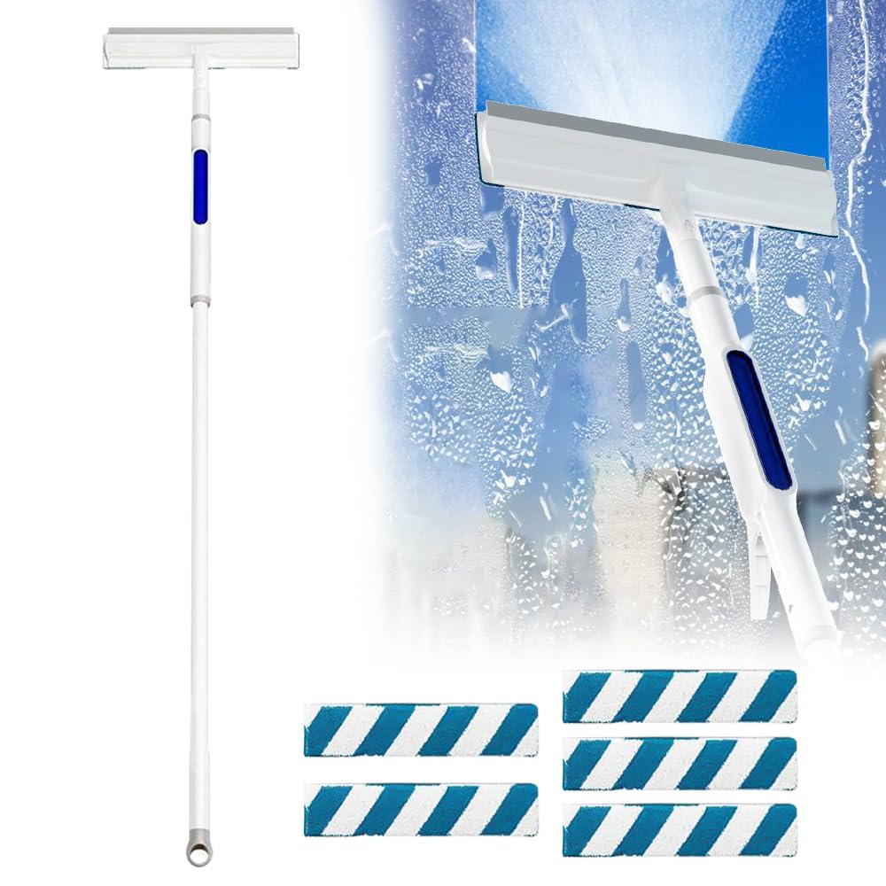 Amazon.com: Squeegee for Window Cleaning with Spray, 2024 New Double ...
