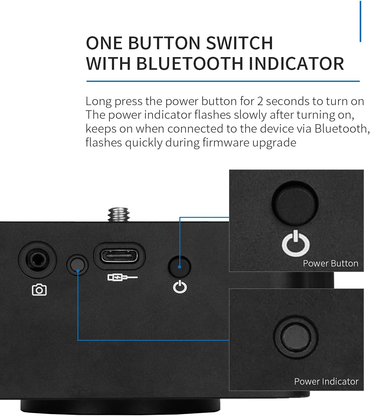 YC Onion Motorized Pan & Tilt Head with App Control, Panoramic Panorama ...