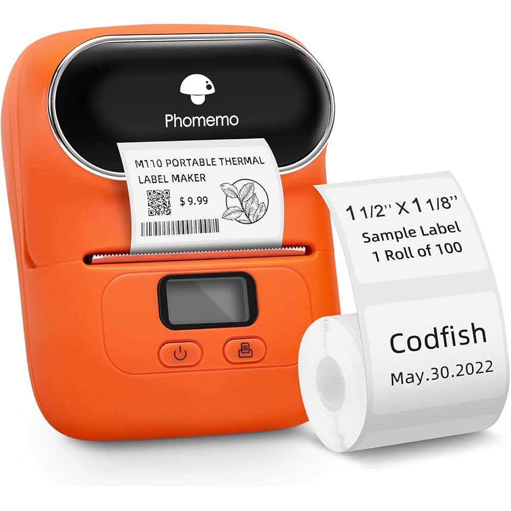 12 mo Finance Phomemo M110 Bluetooth Label Maker Machine For IPhone 12-mo-finance-phomemo-m110-bluetooth-label-maker-machine-for-iphone