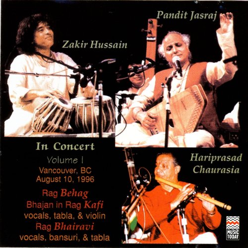 In Concert, Vol. I by Pandit Hariprasad Chaurasia, Pandit Jasraj ...