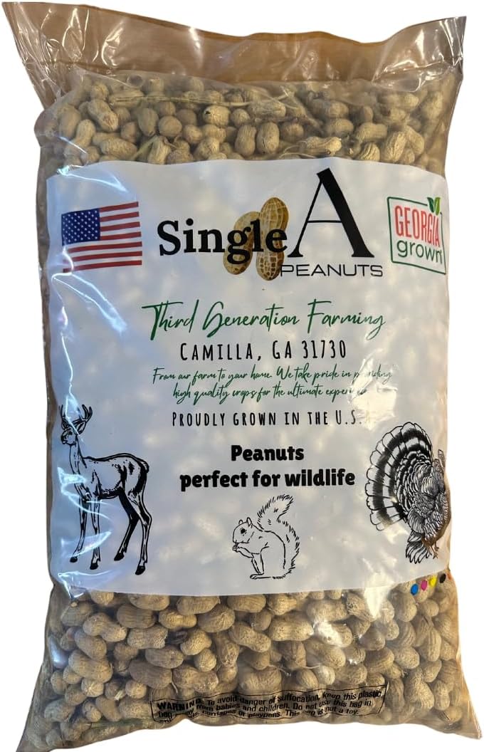 Amazon.com: Sky | Premium USA Grown, Raw Peanuts in Shell For Squirrels ...