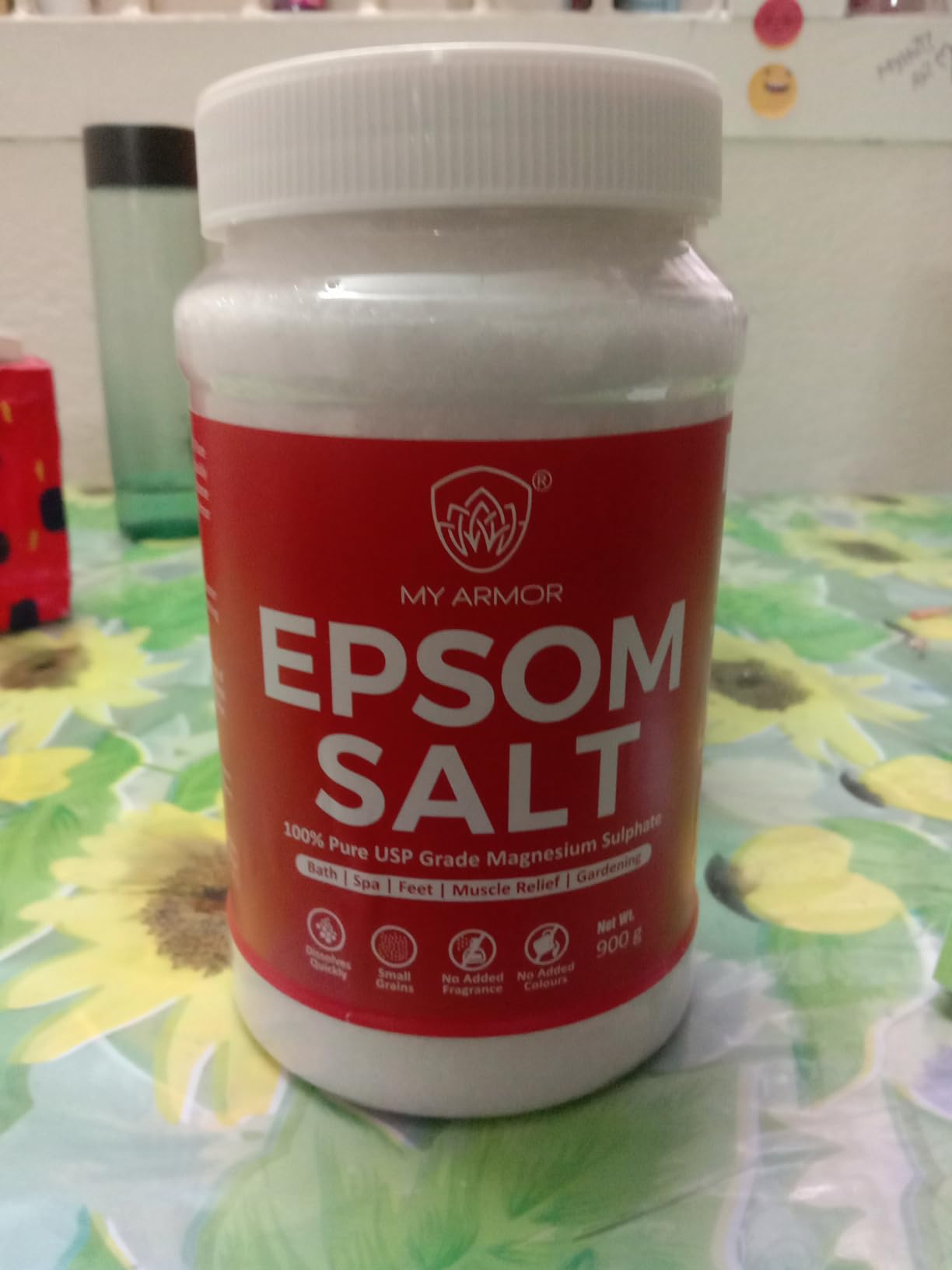 MY ARMOR Epsom Salt for Bath - 2.3 Kg, Magnesium Sulphate for Plants ...