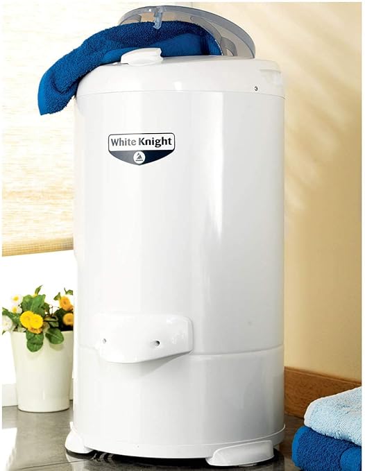 White Knight 28009W Gravity Drain Spin Dryer, 2800 rpm, 4.1 Kg : Amazon ...