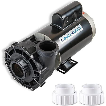 Amazon.com: LINGXIAO WUA400-II SPA Pump, 4HP Hot Tub Pumps, 2 Speed LX ...