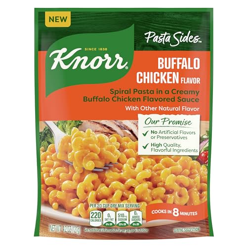 Knorr Pasta Sides Buffalo Chicken Flavor Pasta for a Delicious + Quick ...